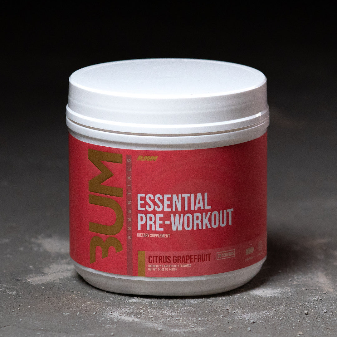 Bum Essential Pre-Workout – meccanutrition
